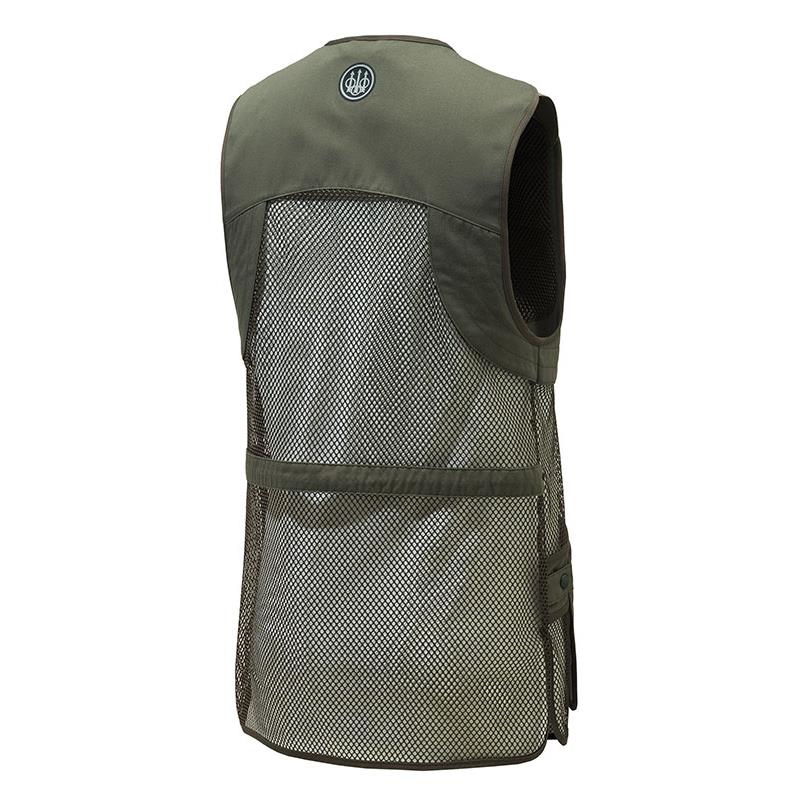 Chaleco de tiro mixto beretta full mesh vest caqui