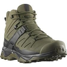 Chaussures homme salomon x ultra forces mid - vert