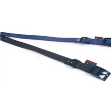 Collier chien nylon uni droit plat martin sellier