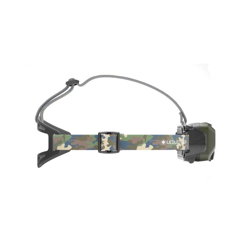 Lámpara frontal led lenser hf8r core rgb camo