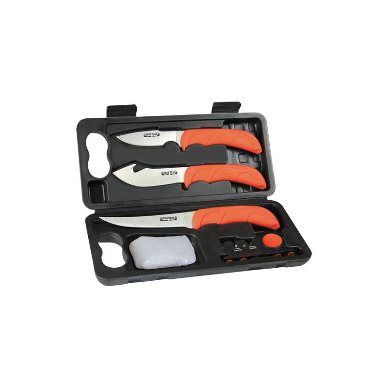 Pack de cuchillos para desollar outdoor edge wild lite 6 pièces